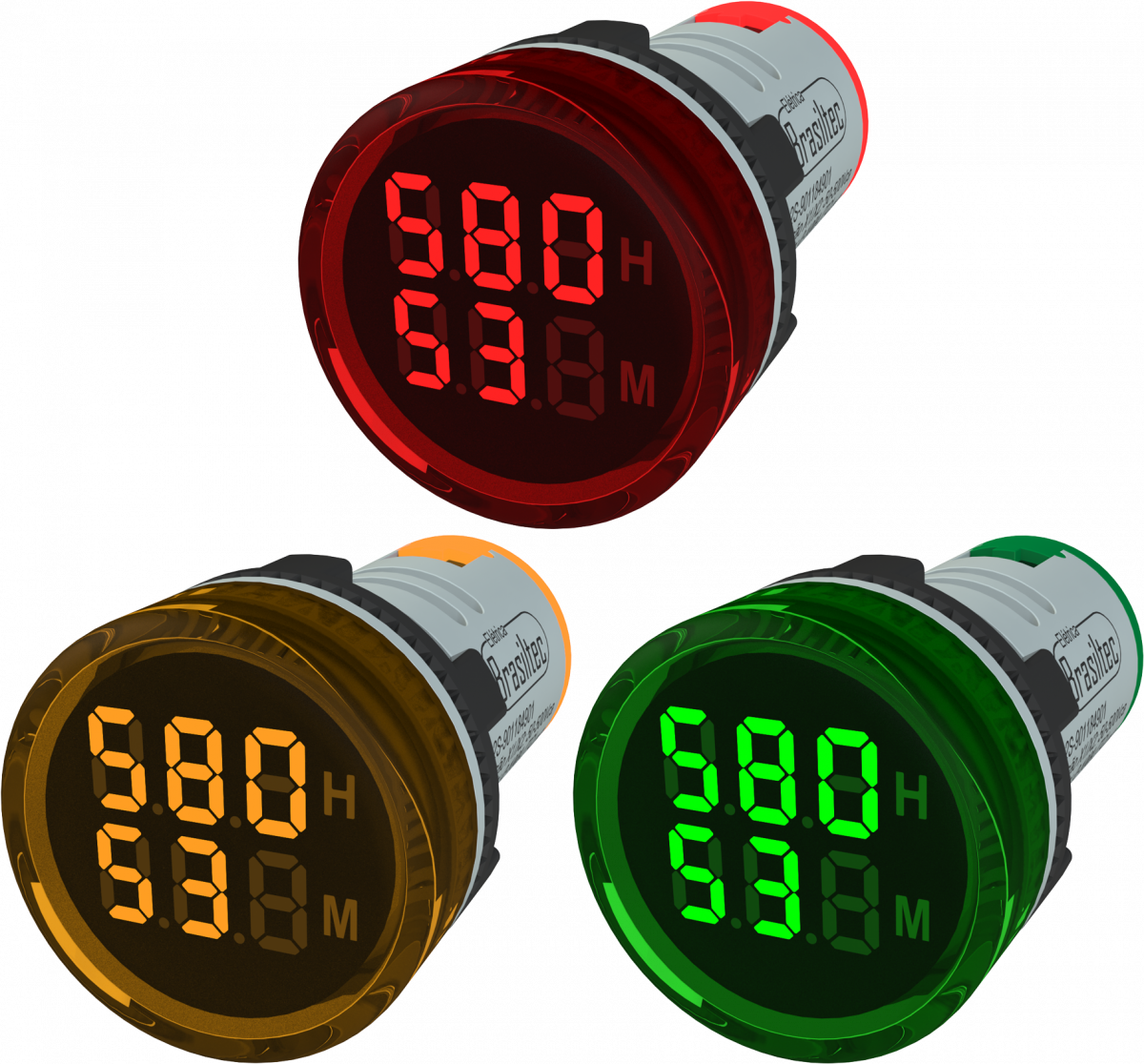 Horímetro Digital 22MM | Brasiltec 📦